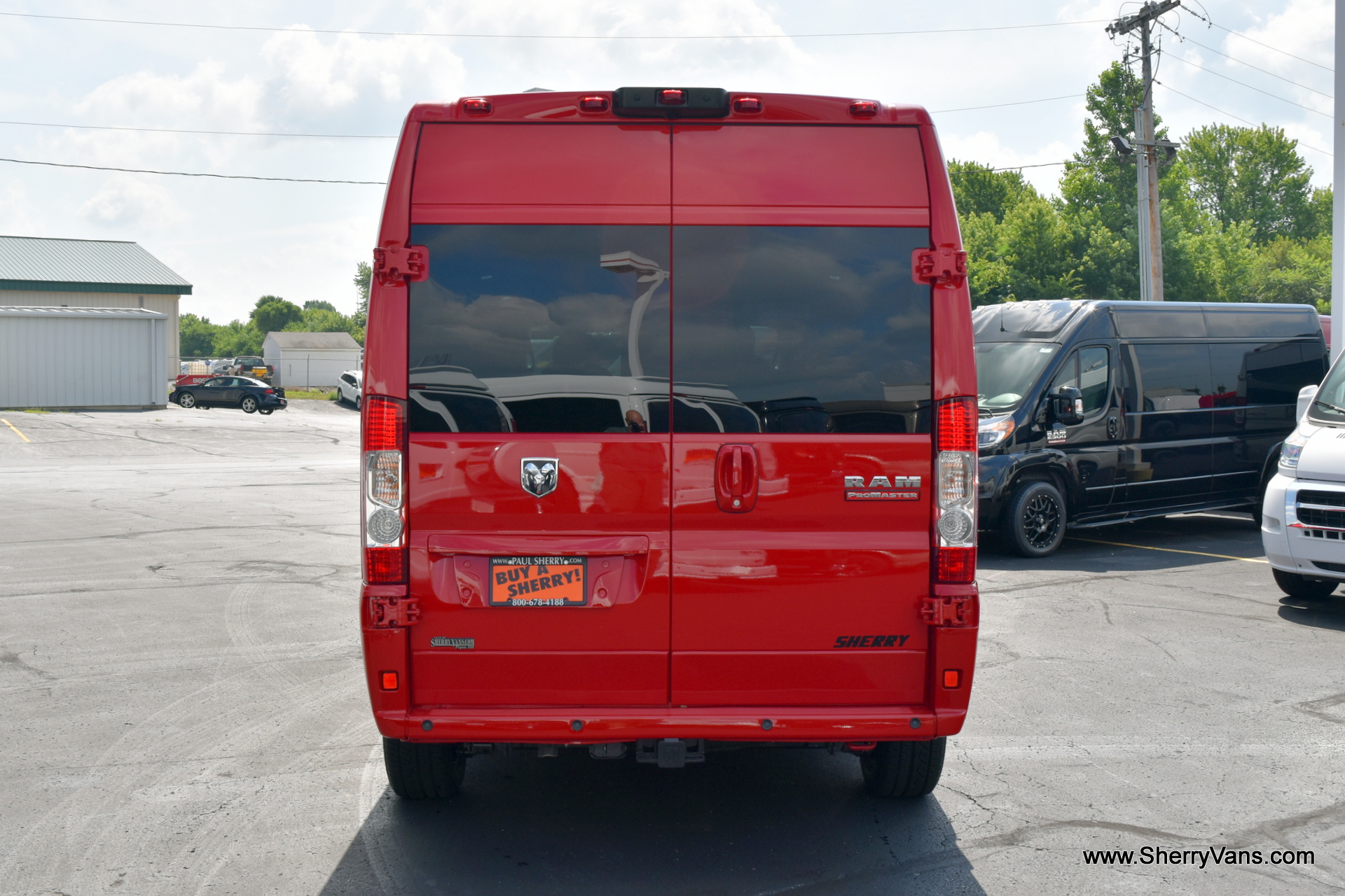 2018 Ram Conversion Van - Sherry Vans 9 Passenger | 28372T - Paul ...