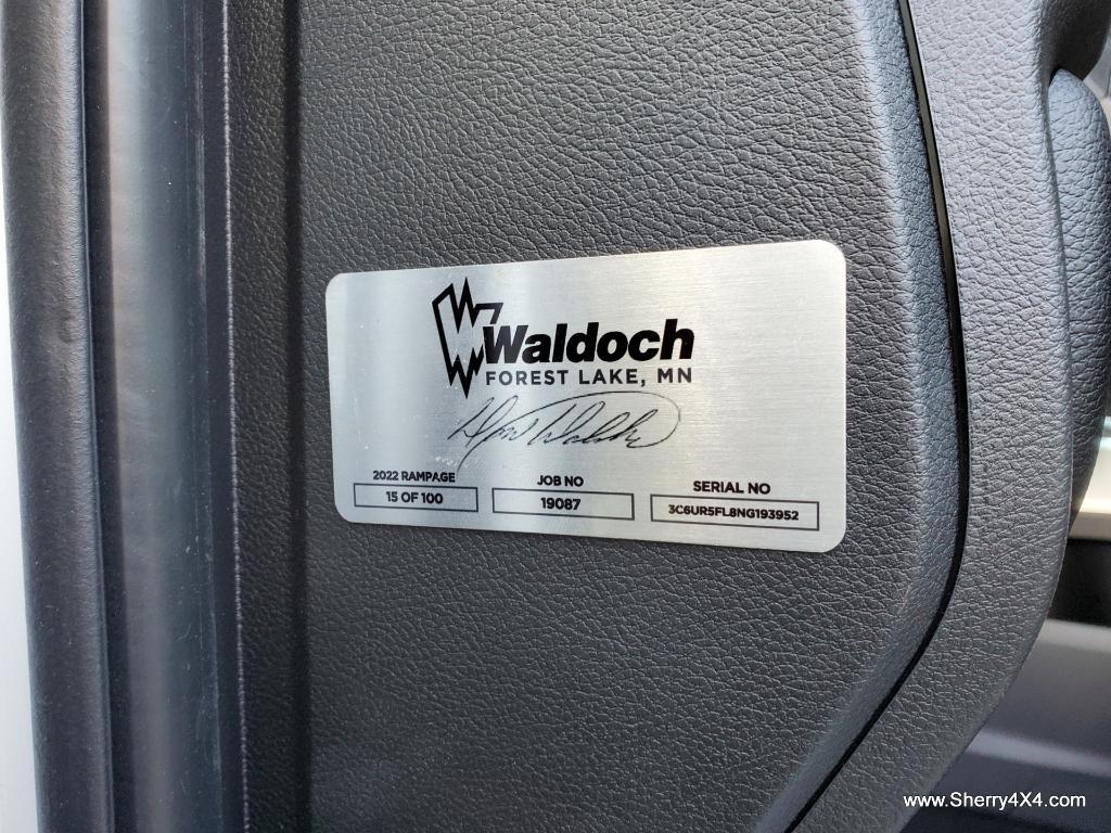 2022 Ram 2500 - Waldoch Rampage | 30630T - Paul Sherry Chrysler Dodge ...