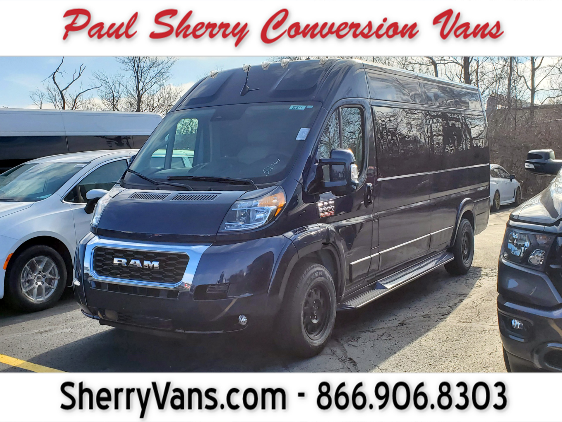 2022 Ram Conversion Van - Sherry Vans 9 Passenger | 30811T - Paul ...