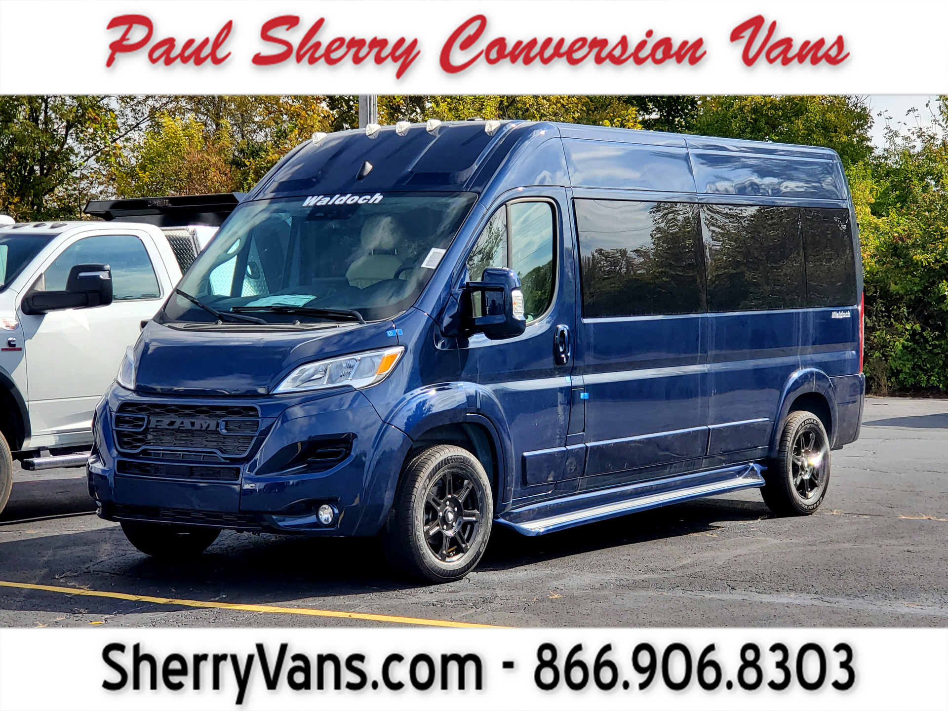 2023 Ram Conversion Van - Waldoch Galaxy 9 Passenger | 31064T - Paul ...