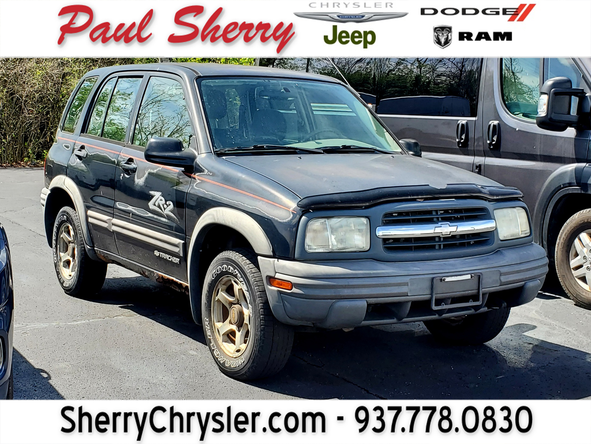 2001 Chevrolet Tracker ZR2 4X4 | CP17158AT - Paul Sherry Chrysler Dodge Jeep RAMPaul Sherry ...