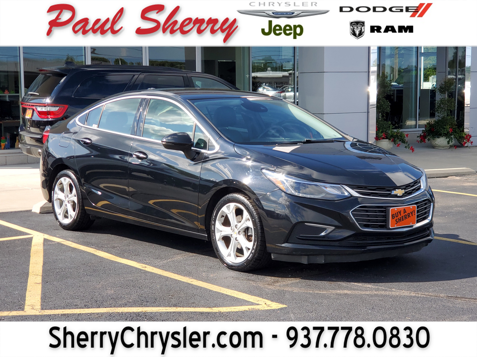 2016 Chevrolet Cruze Premier | 31208BT - Paul Sherry Chrysler Dodge ...